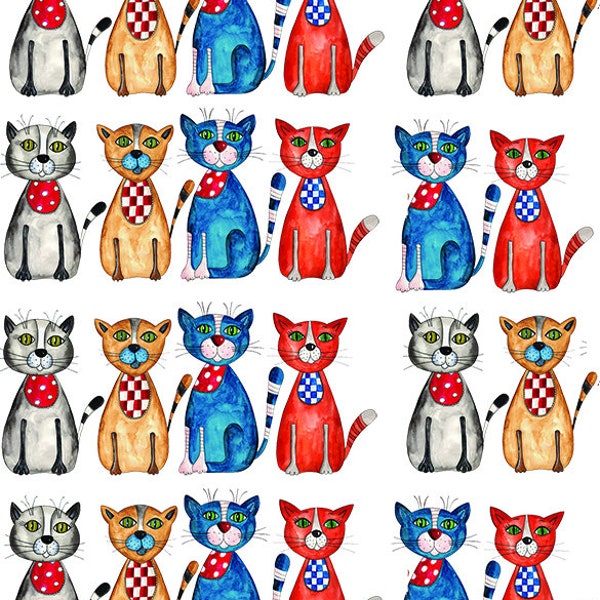 Glass Fusing Decals Cats - Etsy