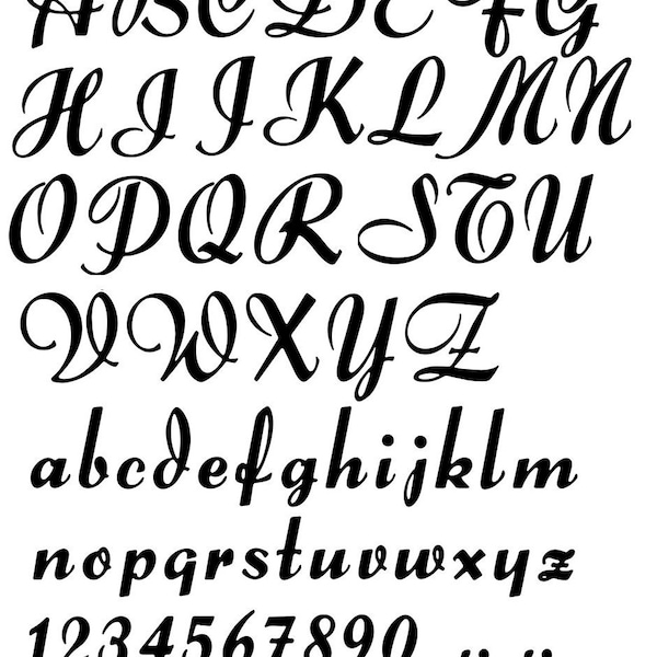 Glass Fusing Decals Letters - Etsy