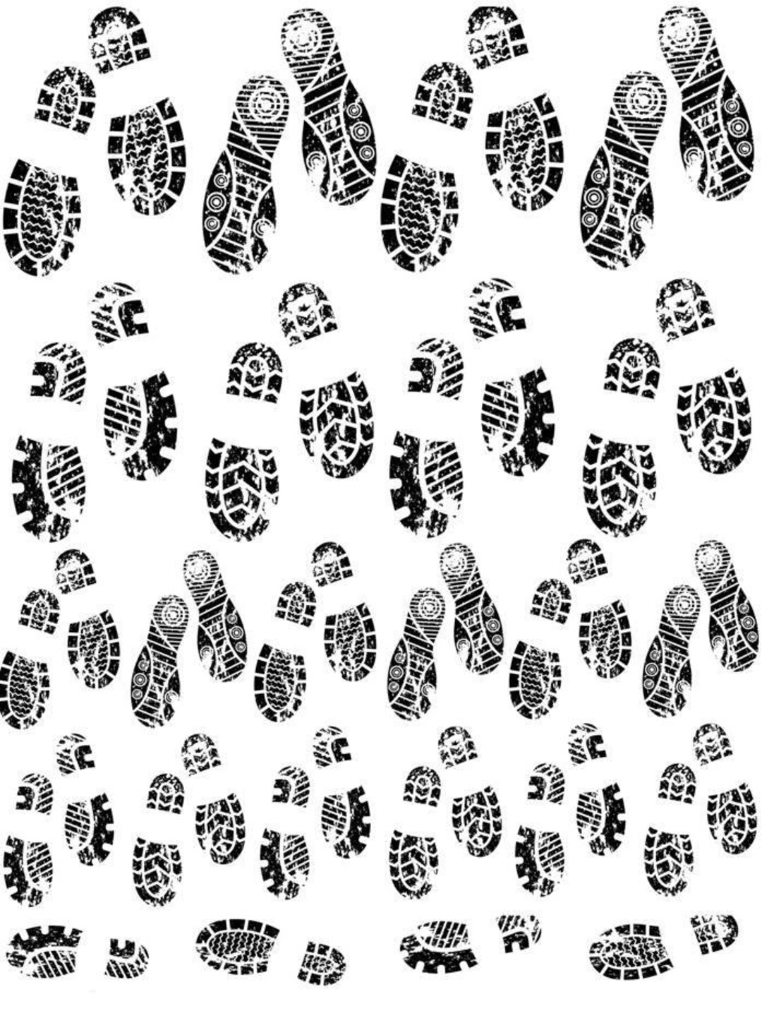 Shoe Clue Prints Ceramic Decals Enamel Decal Fusible Decal Glass Fusing ...
