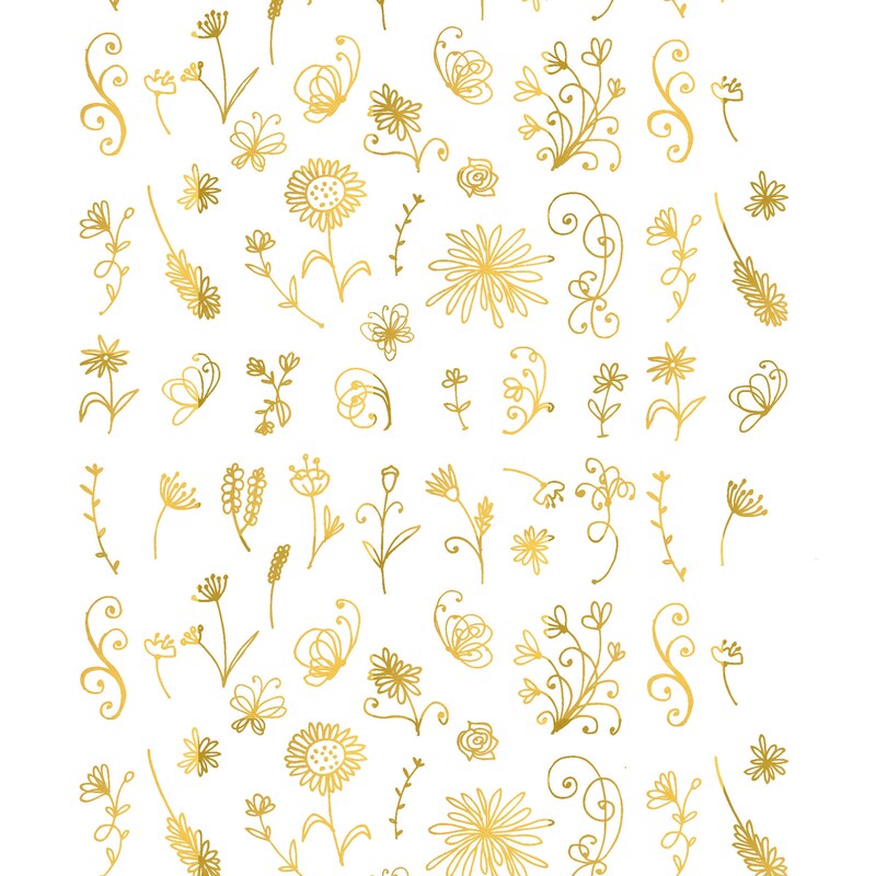 Gold Decal - Etsy