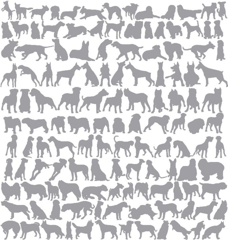 Dog Pound Ceramic Decals Enamel Decal Fusible Decal | Etsy