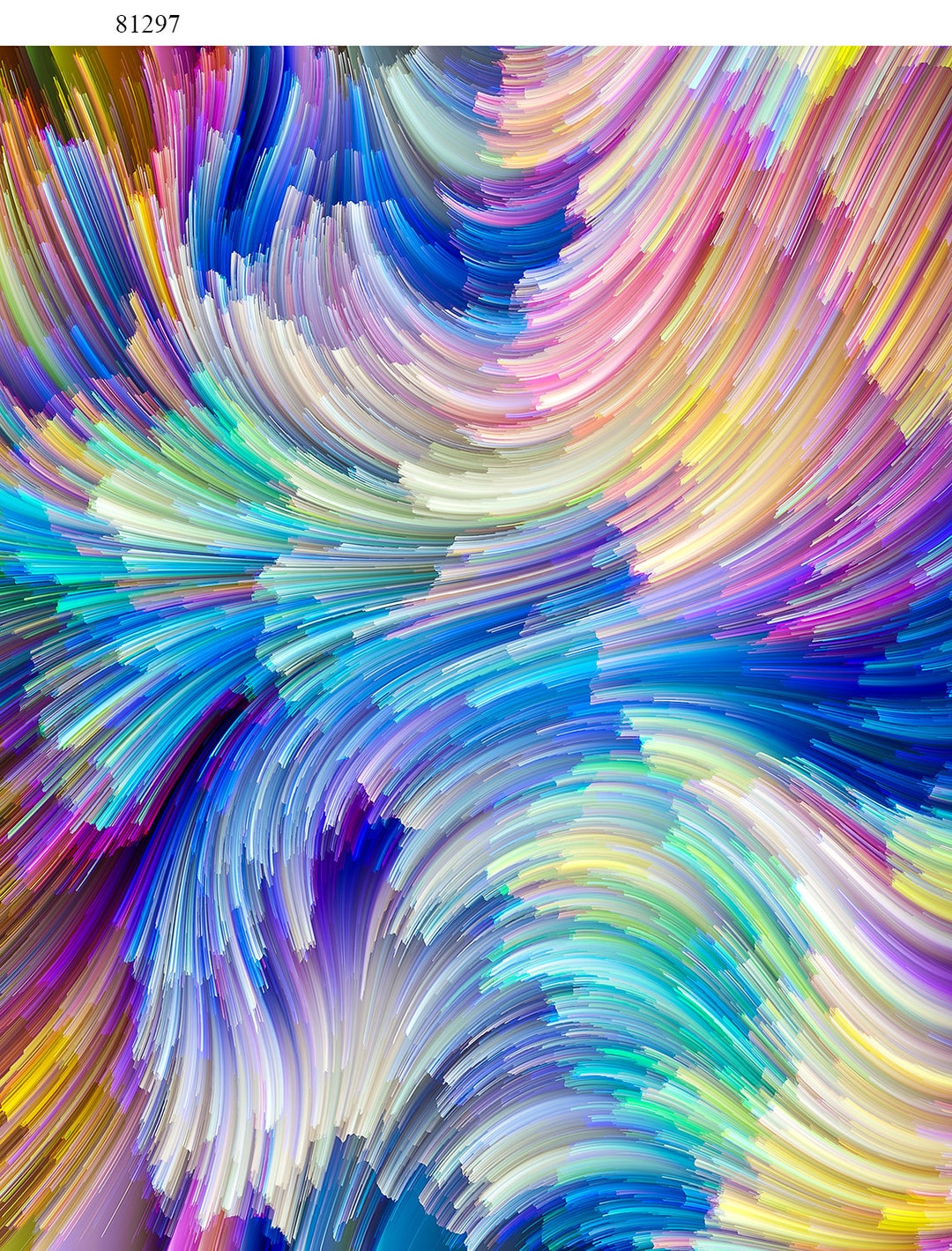 Colorful Abstract - Ceramic Decals- Enamel Decal - Glass Decal- 81297 ...