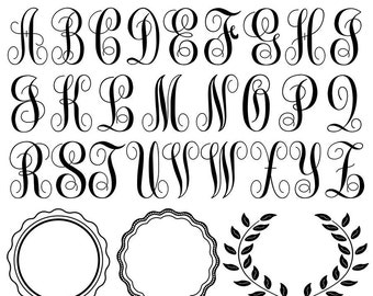 Ceramic Decals Alphabet - Etsy