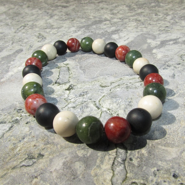 Marble Beads of Bracelet - Etsy