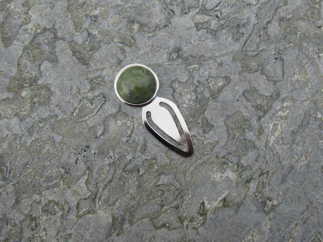 GENUINE Connemara Green Marble Bookmark Guaranteed Irish - Etsy