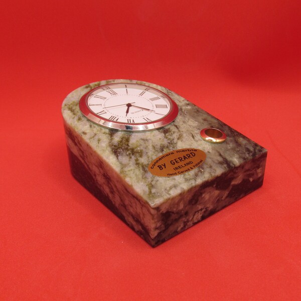 Marble Clock - Etsy