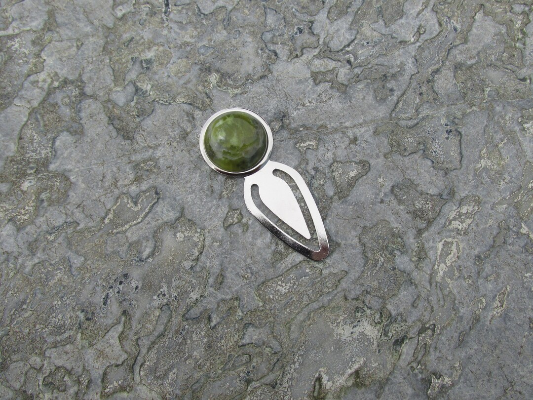 GENUINE Connemara Green Marble Bookmark Guaranteed Irish - Etsy