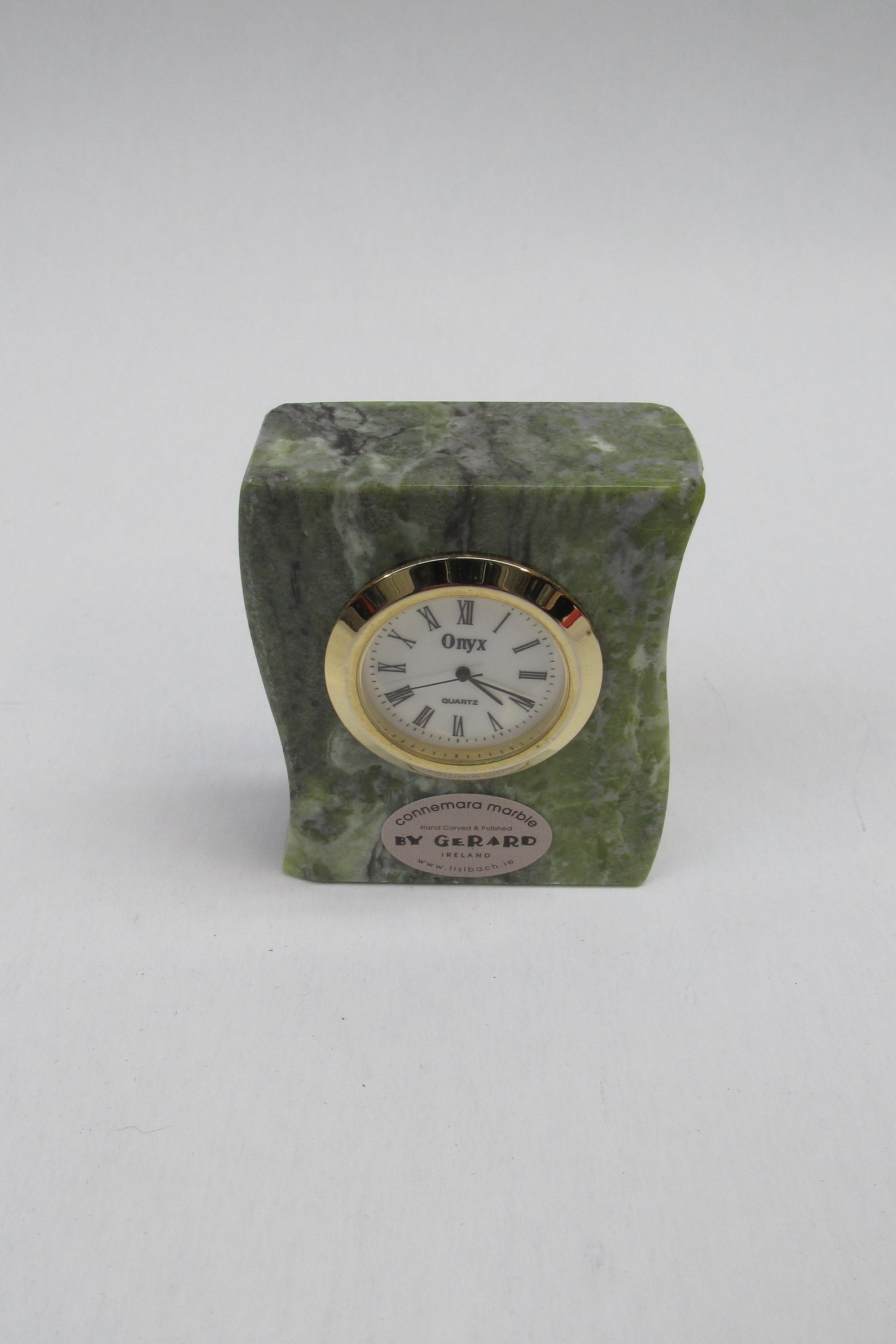 Genuine CONNEMARA MARBLE Hand Carved Wavy Clock Guaranteed - Etsy