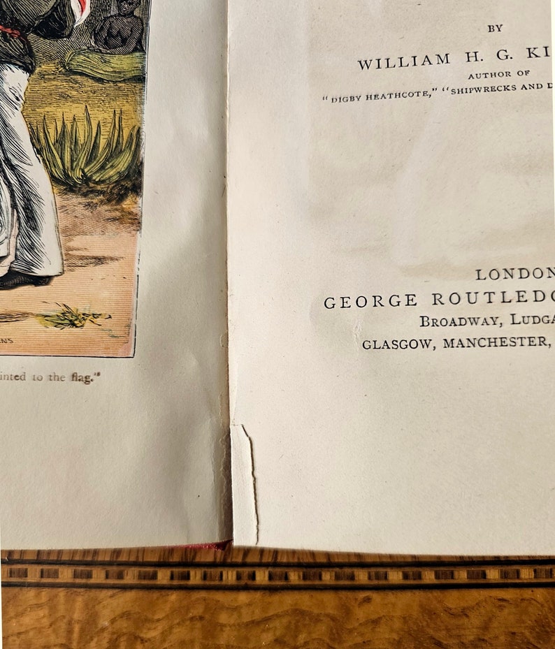 THE IVORY TRADER Tale of Africa ~ William Kingston ~ Rare 1870s 1st ...