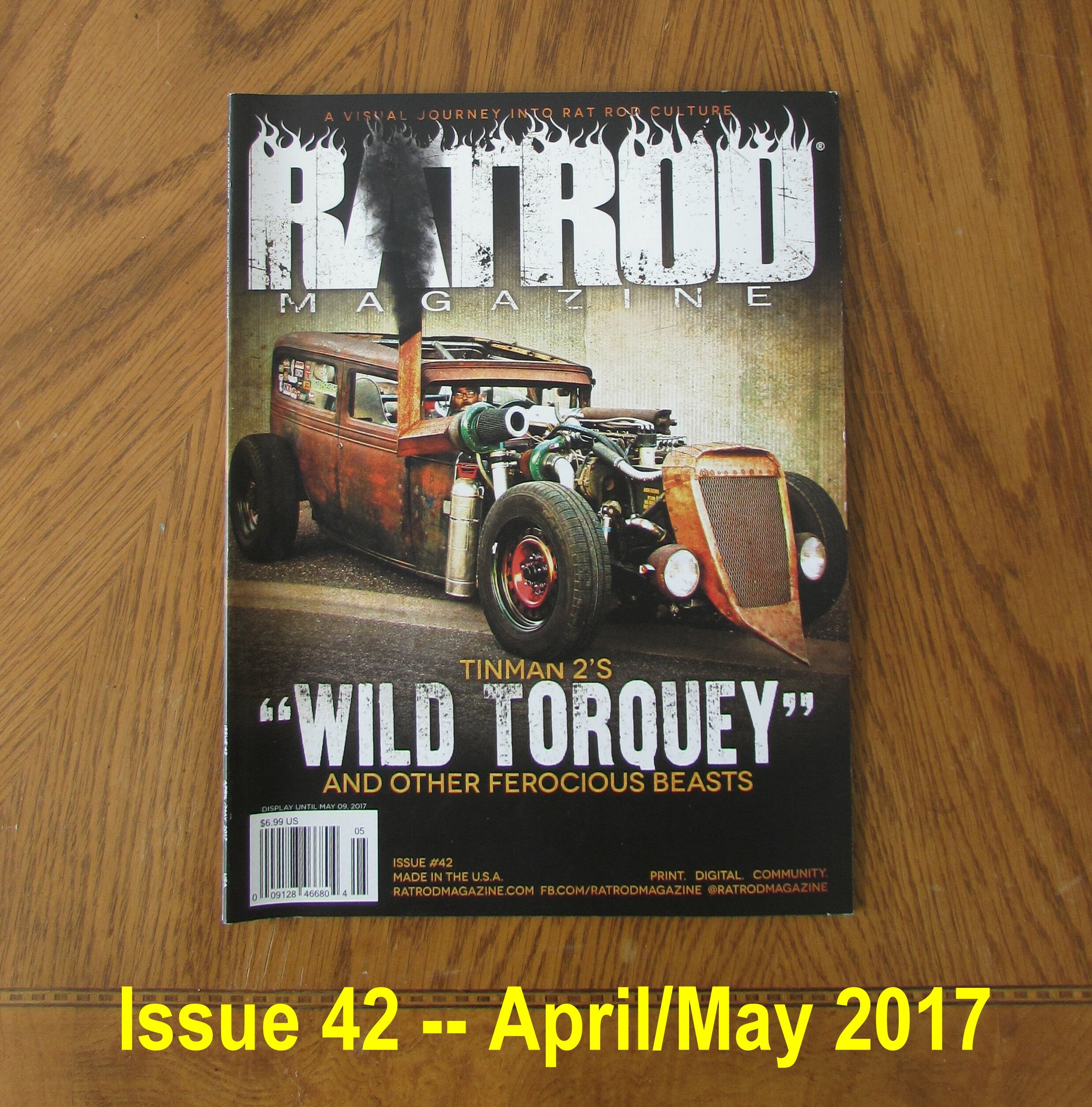 RATROD Rat Rod Magazine-issue 42-april/may 2017tinman 2s wild ...