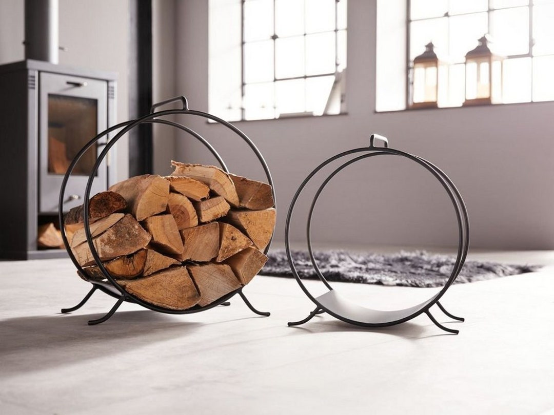 Round Metal Log Holder at Carolyn Mendenhall blog