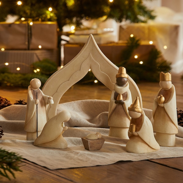 Modern Nativity - Etsy