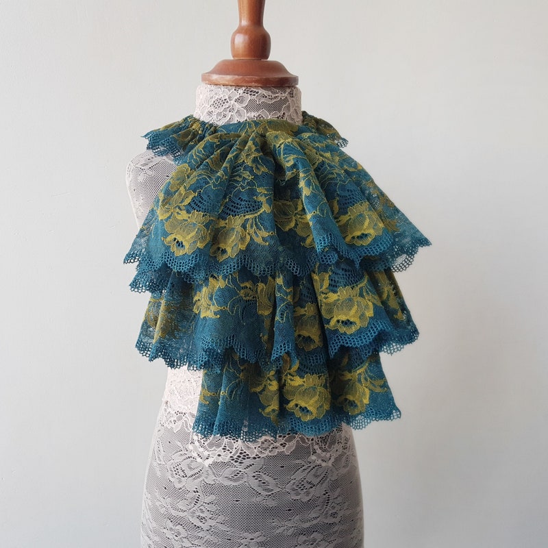 Lace Jabot - Etsy