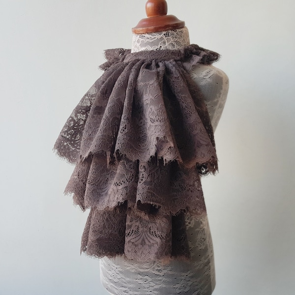 Lace Jabot - Etsy