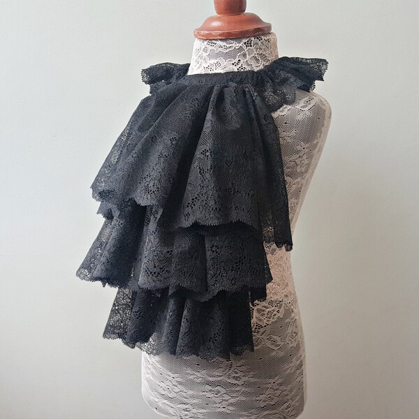 Lace Jabot - Etsy
