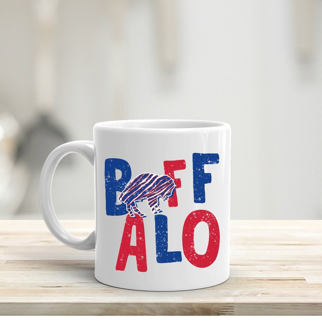 BFLO Bills Mug Distressed Buffalo Mug Buffalo Bills Buffalo - Etsy