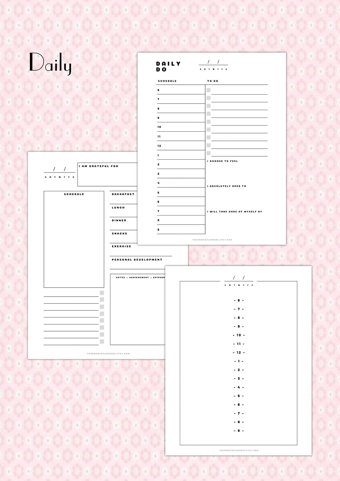 Amazing Life Printable Planner, Printable Planner, Yearly Planner ...