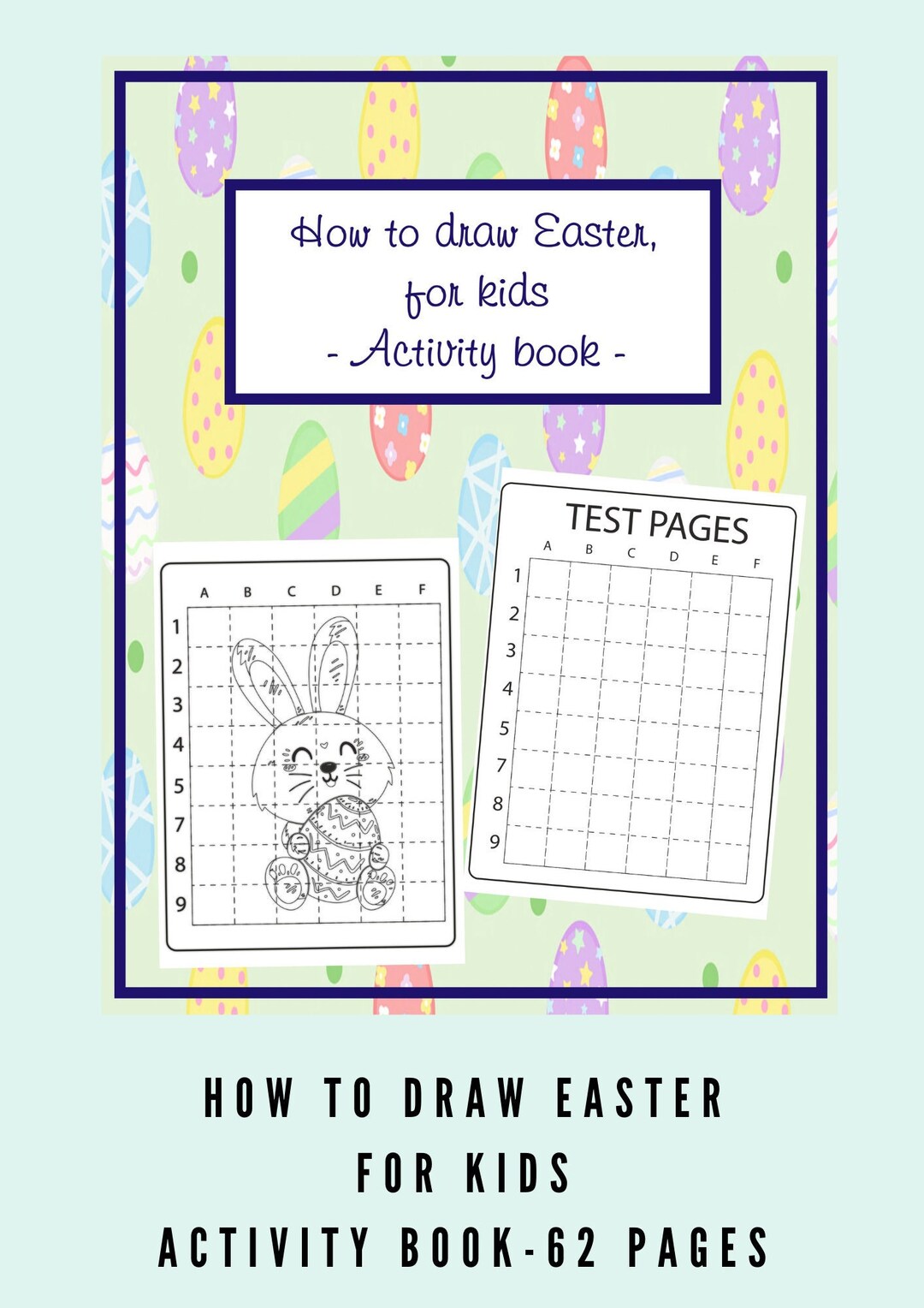 How to Draw Easter Activity Book for Kids, Activity Book, Drawing ...