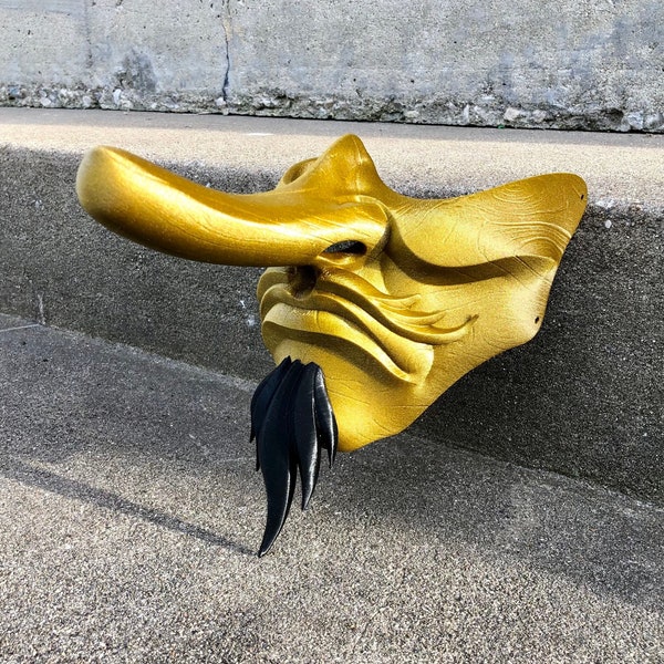 Tengu Mask - Etsy