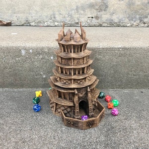 Drow Dark Elf Dice Tower From Fate's End Dice Towers by Kimbolt ...
