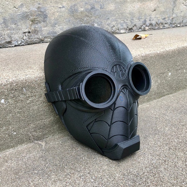 Spiderman Noir Mask - Etsy