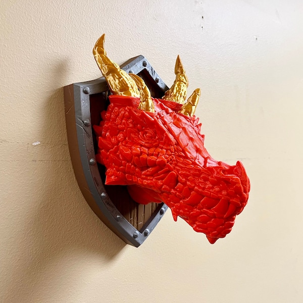 Dragon Trophy 3d Printed - Etsy