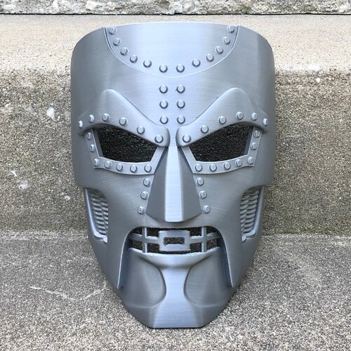 3D Printed Doctor Victor Von Doom Inspired Mask - Etsy
