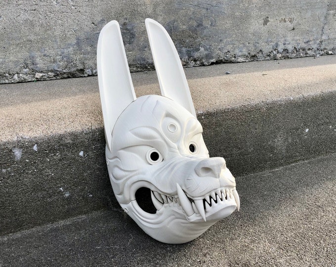 Japanese Yokai Mask / Big Hero Inspired / Wearable Mask - Etsy