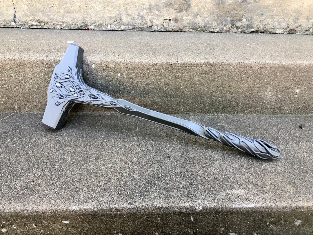 Feanors Hammer 3d Printed Elven Smith Hammer Cosplay Etsy