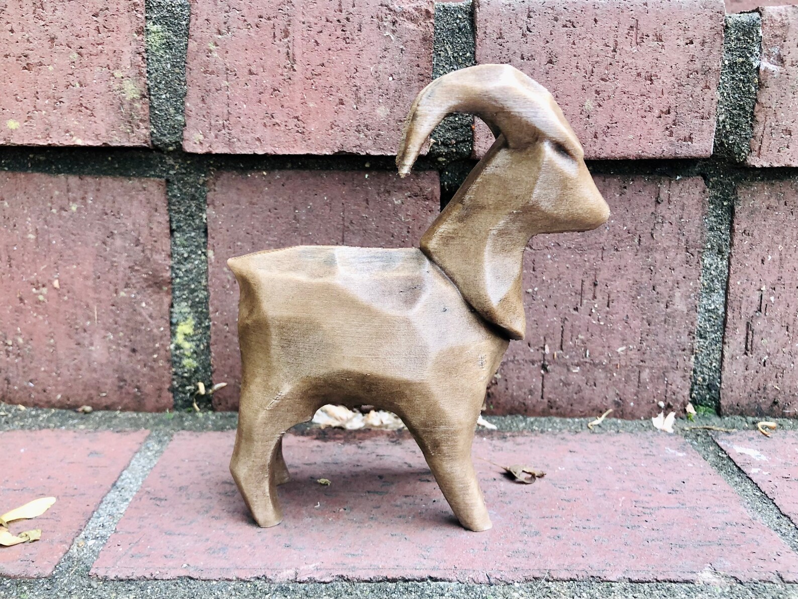 3D Printed Hand-painted Goat of Warding Statue Figure Inspired - Etsy