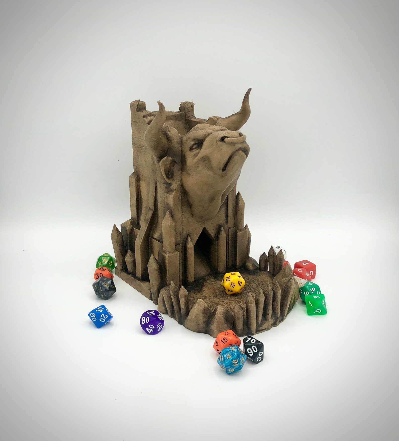 Classic Minotaur Dice Tower From Possibly Cool Dice Towers by | Etsy