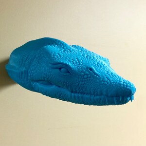Plesiosaurus Head Wall Art Mount - 3D Printed Bust - Etsy