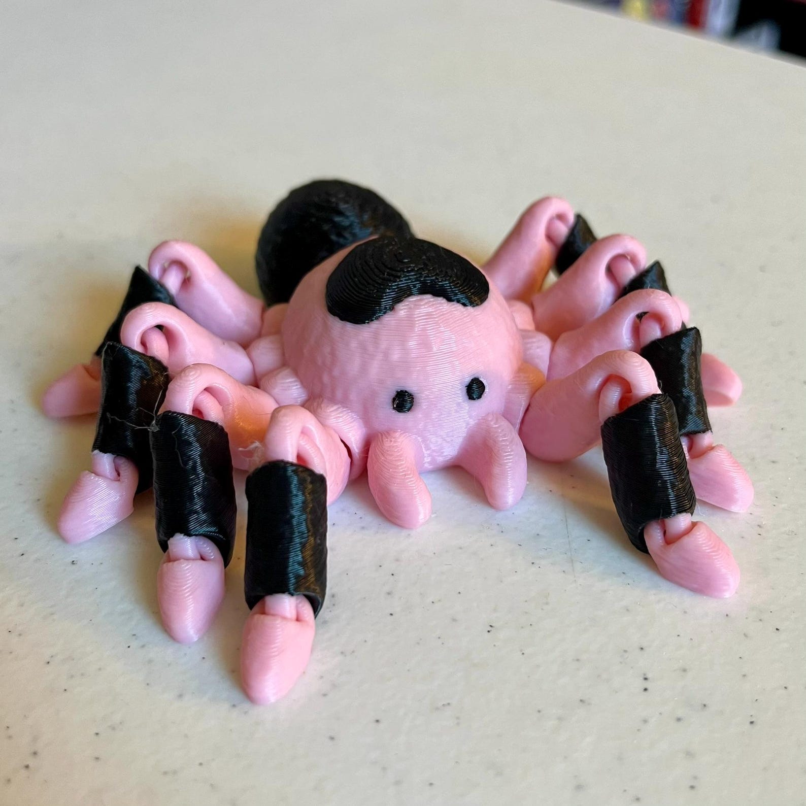 Valentine Tarantula Flexi Figure - 3D Printed Articulated Spider - Etsy