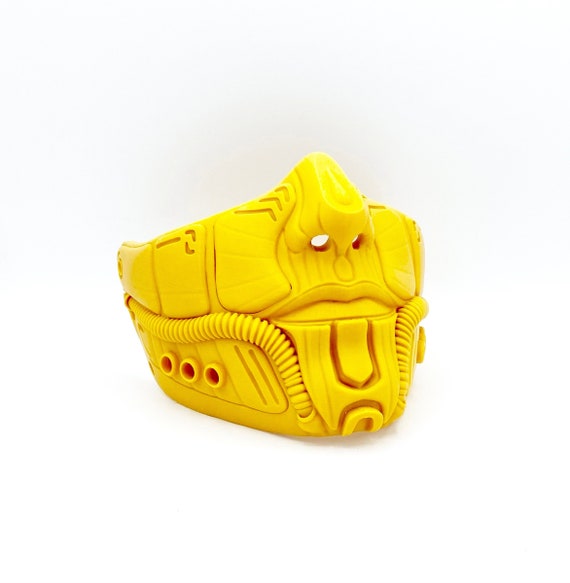 3D Printed Metropolis Cosplay Mask Various Colors - Etsy