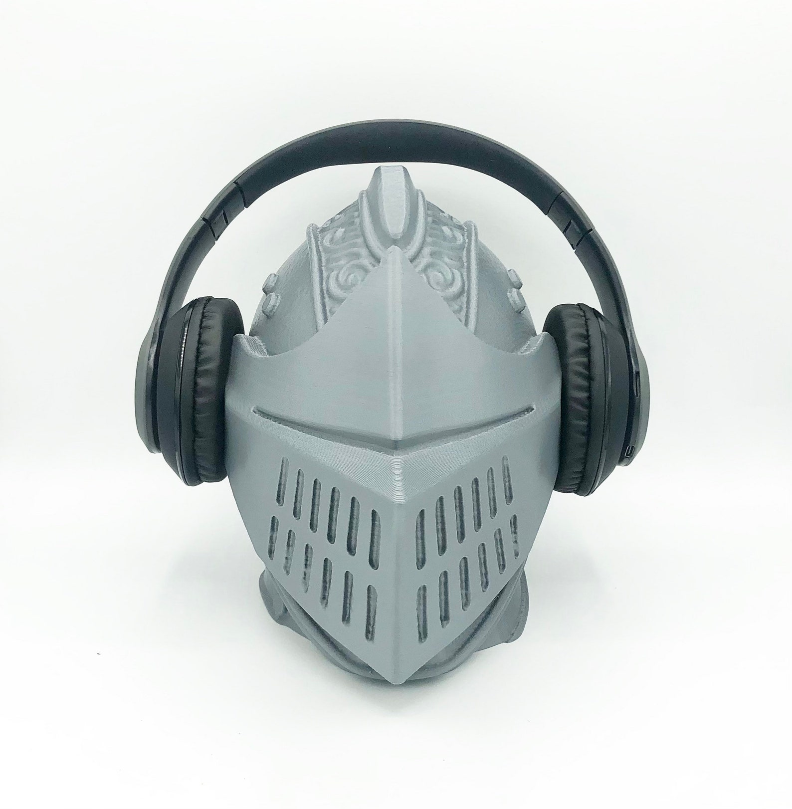 Medieval Lothric Knight Headphone Head 3D Printed Gaming | Etsy