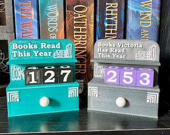 Books Read This Year Counter - Etsy