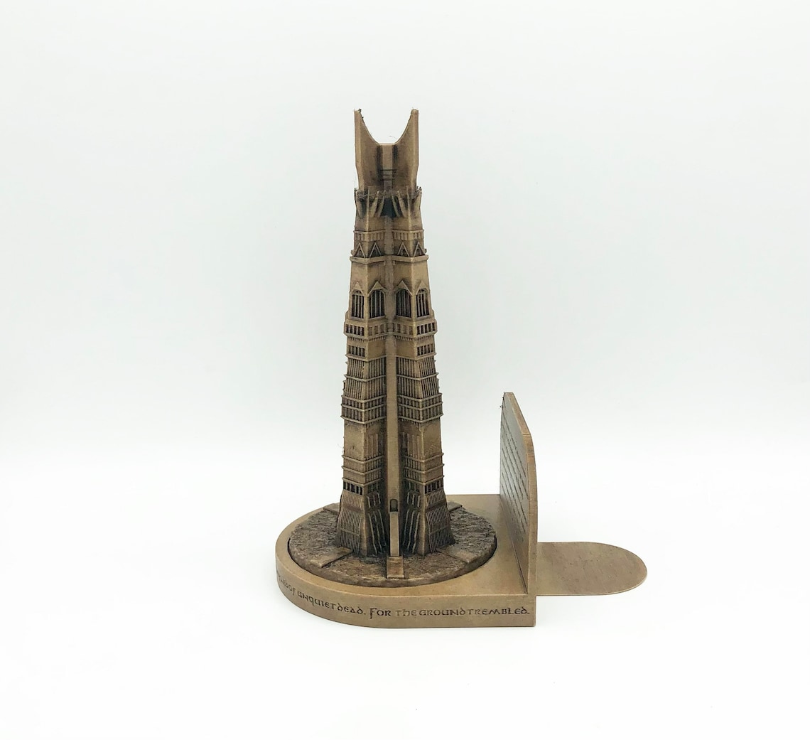 Two Towers Orthanc and Barad-dur Bookends 3D Printed - Etsy