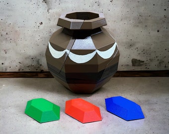 Zelda-inspired Breakable Pot With Rupees - Etsy