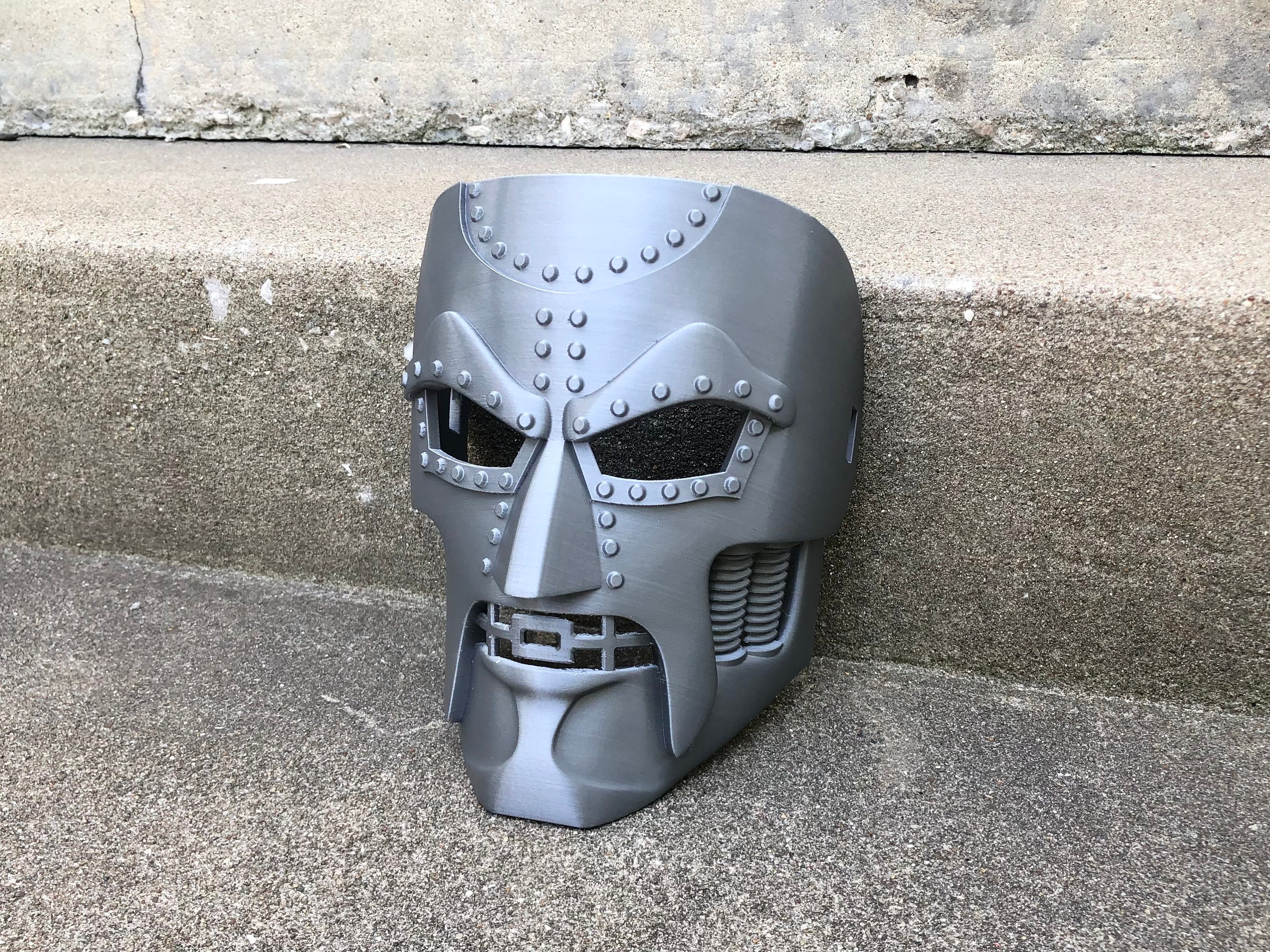 3D Printed Doctor Victor Von Doom Inspired Mask - Etsy