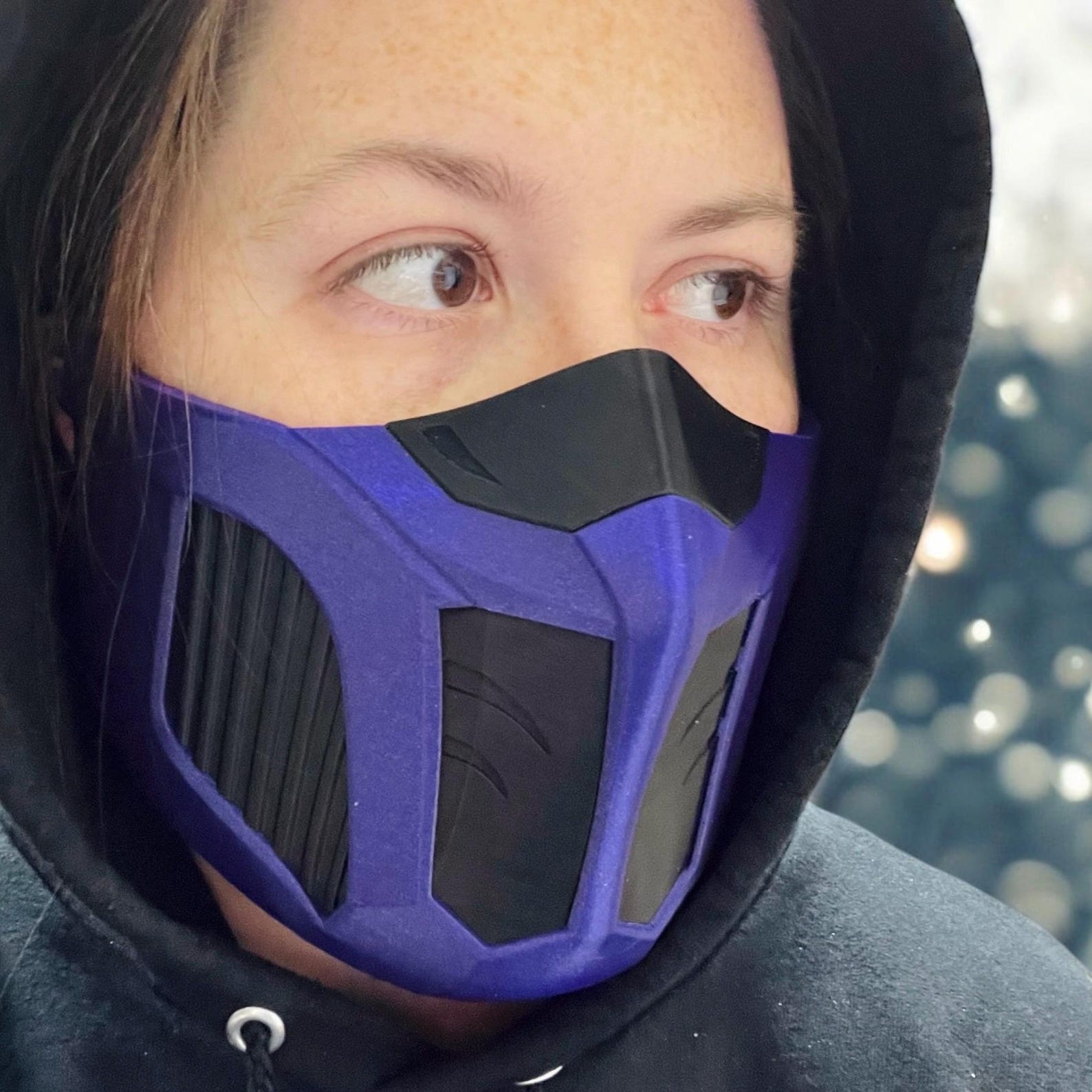 Rivals Hawkeye Mask - 3D Printed Mask - Full Color - Etsy