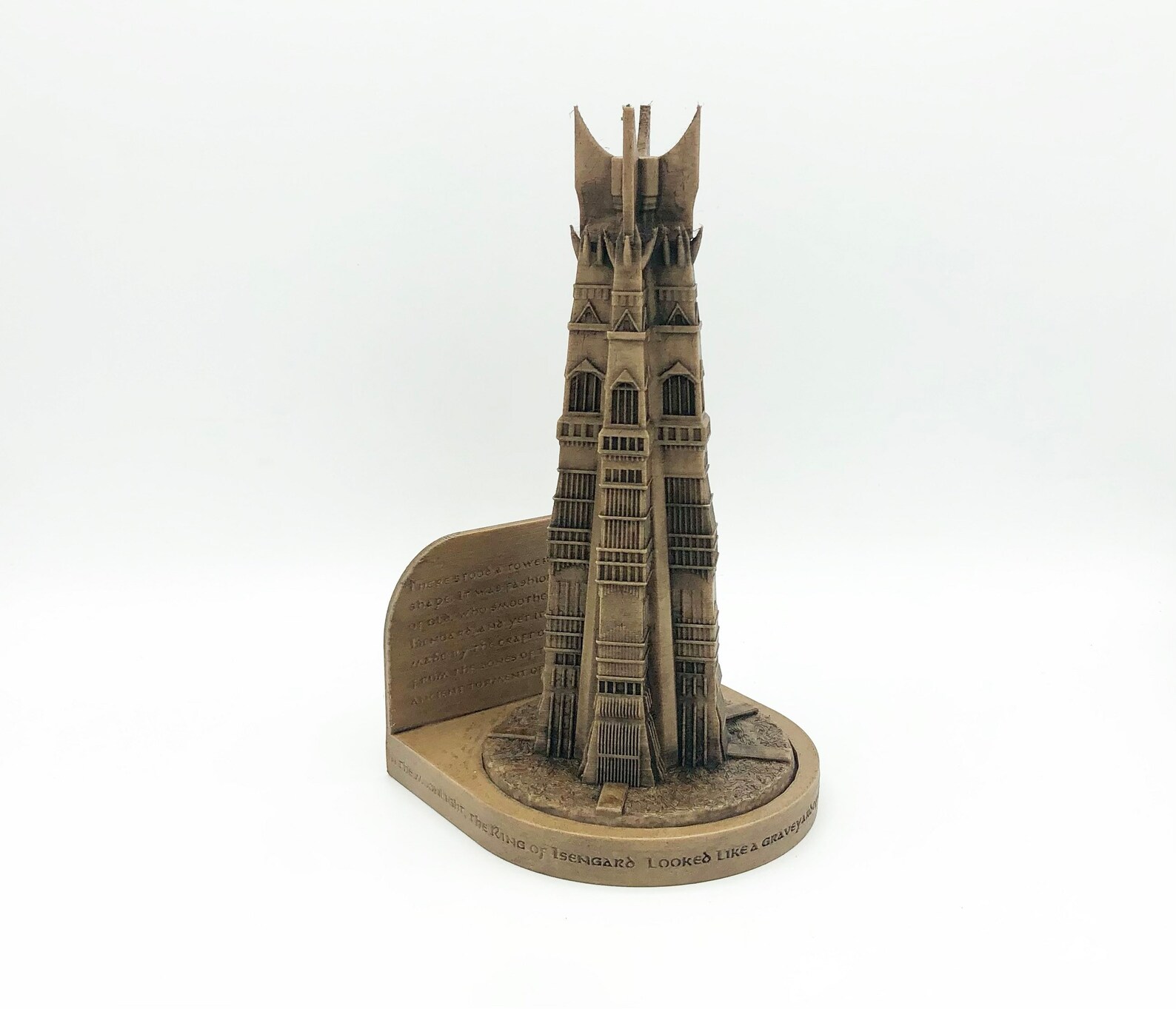 Two Towers Orthanc and Barad-dur Bookends 3D Printed - Etsy