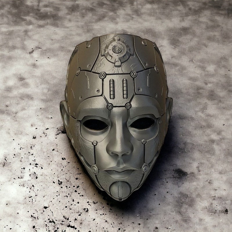 Robot Mask - Etsy