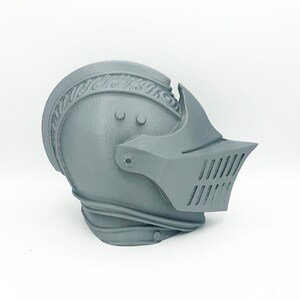 Medieval Lothric Knight Headphone Head - 3D Printed Gaming Headphone ...