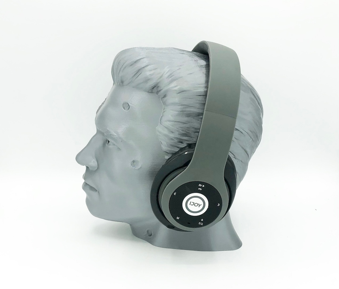 Terminator Headphone Head 3D Printed Headphone Stand Bust - Etsy