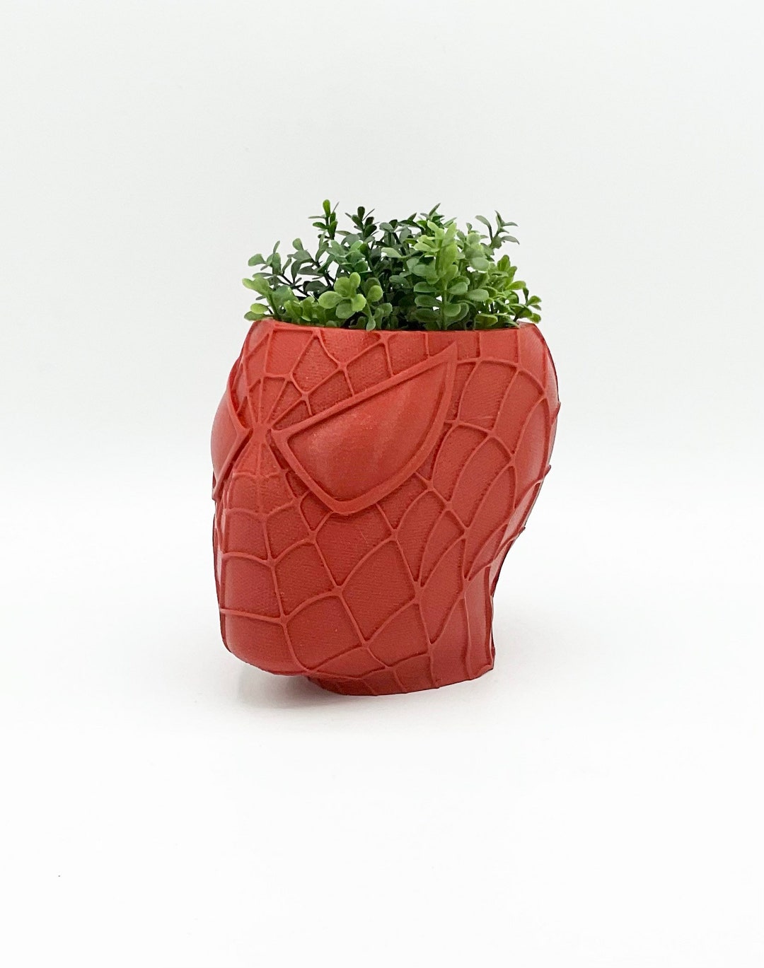 Spider-man Planter - 3D Printed Mini Succulent Planter Pot Vase - Etsy