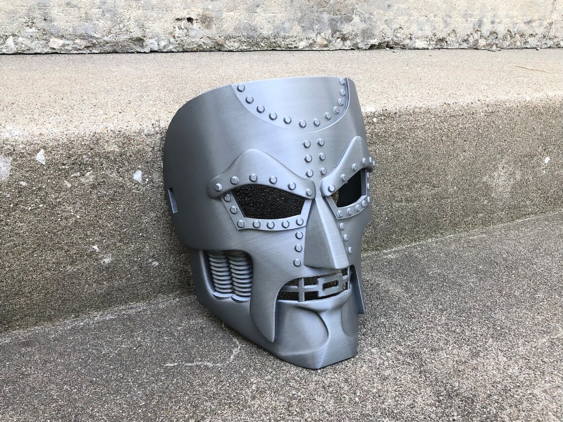 3D Printed Doctor Victor Von Doom Inspired Mask - Etsy