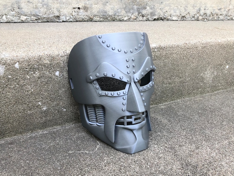 3D Printed Doctor Victor Von Doom Inspired Mask - Etsy