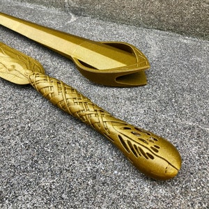 Galadriel's Dagger 3D Printed Elven Dagger and Sheath Cosplay Desk ...