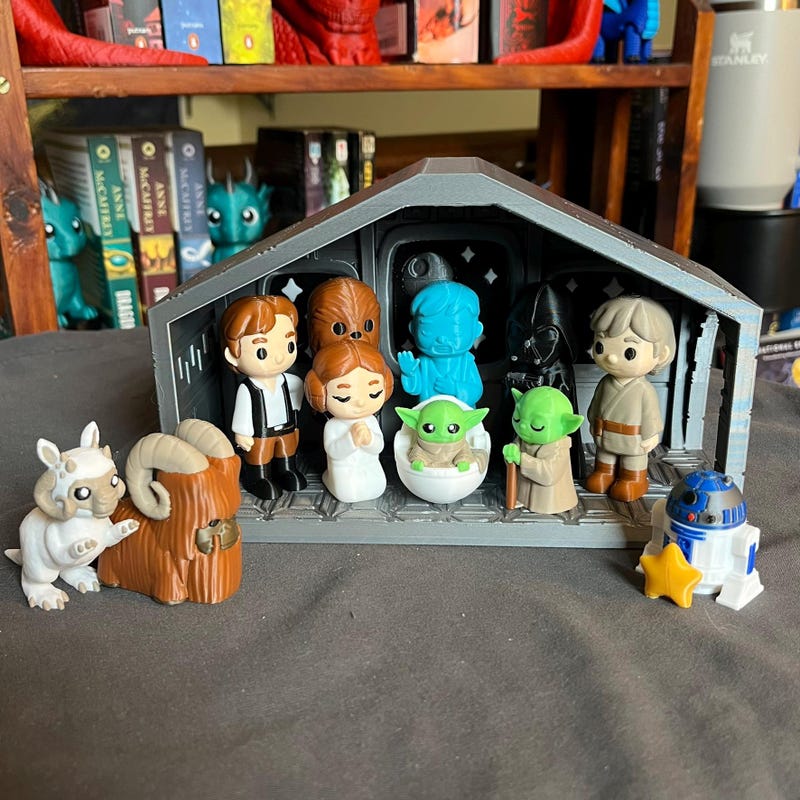 Nativity Scene Set Funny - Etsy