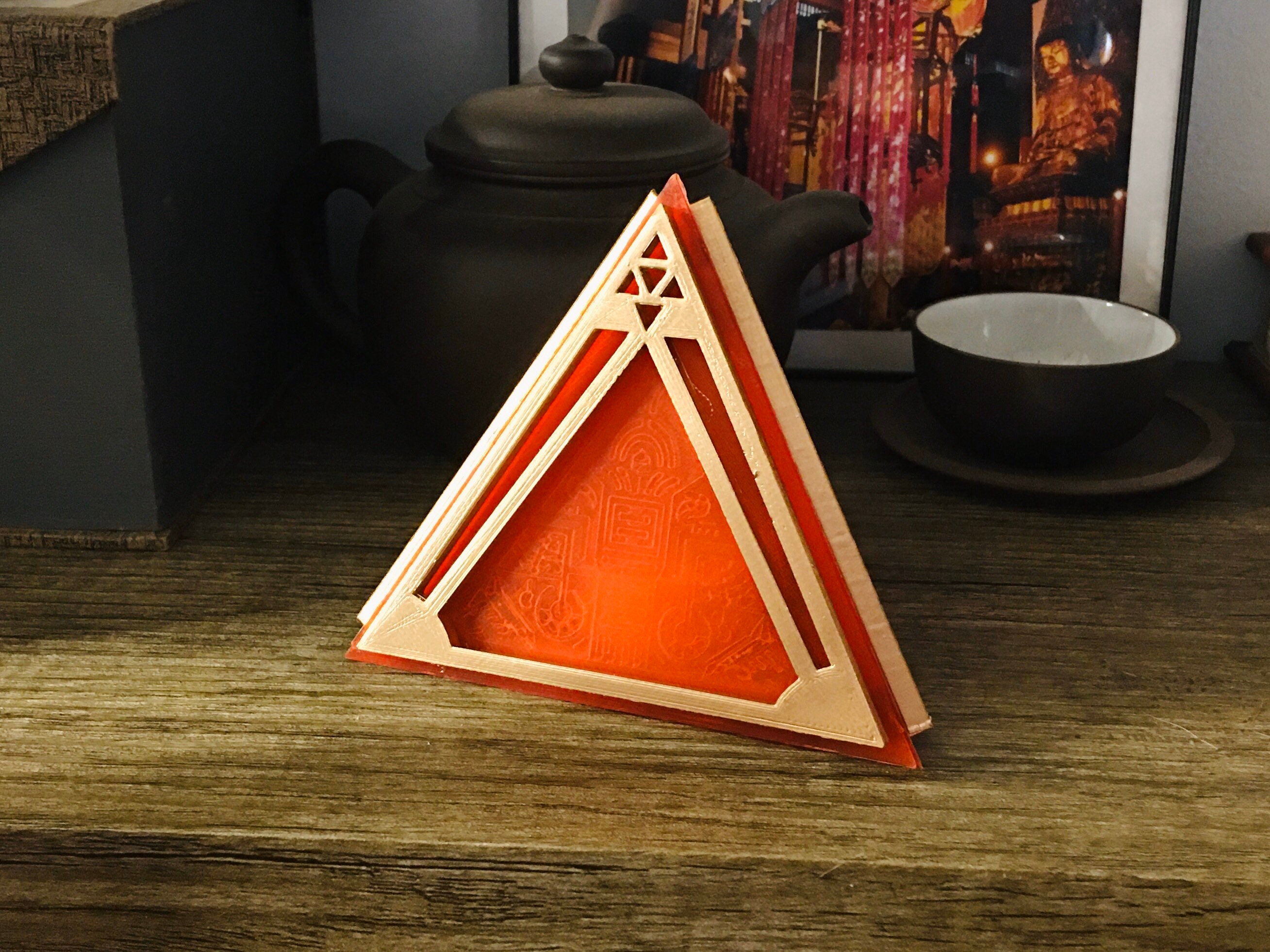 Hand-painted 3D Printed Sith Holocron Wayfinder Inspired by | Etsy